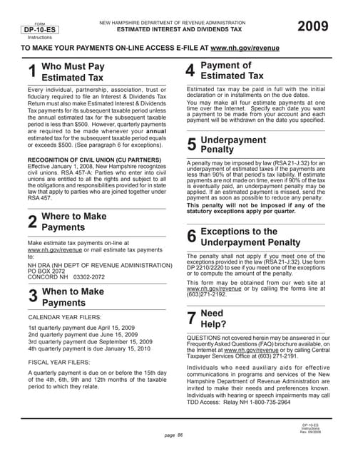 Estimated Partnership Business Tax Quarterly Payment Forms | PDF