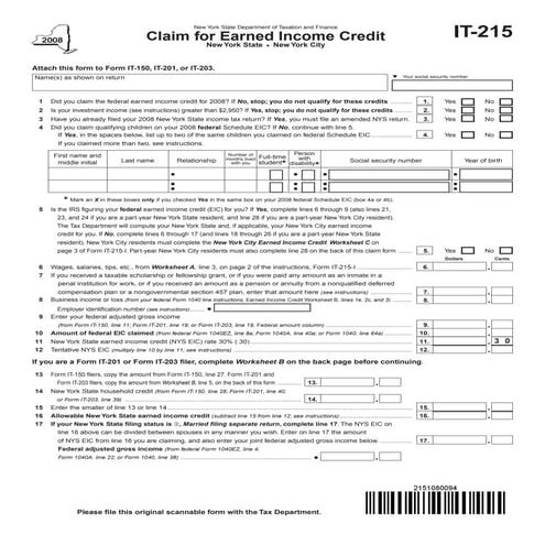 IT-2104 Employee's Withholding Allowance Certificate | PDF