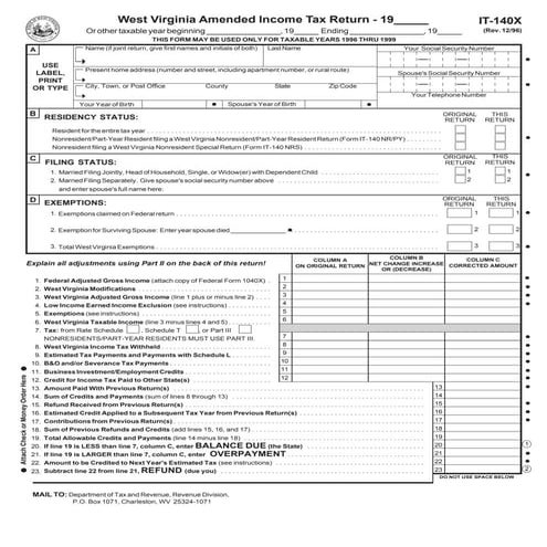it140x2003 state.wv.us/taxrev/forms | PDF