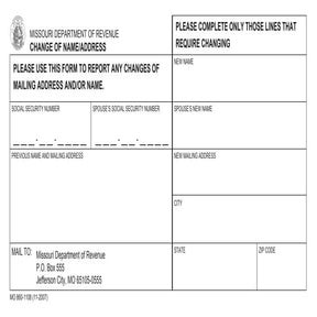 Change of Name/Address | PDF