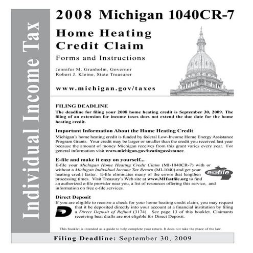 MI-1040CR-7booklet_michigan.gov documents taxes | PDF