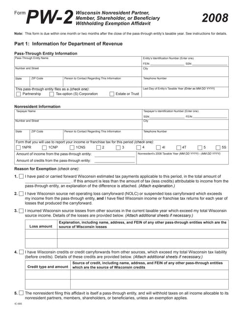 Form A-222 | PDF