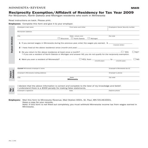 MWR taxes.state.mn.us