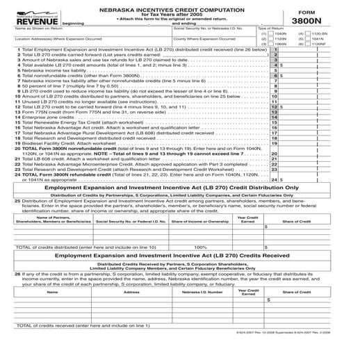 revenue.ne.gov tax current f_3800n | PDF