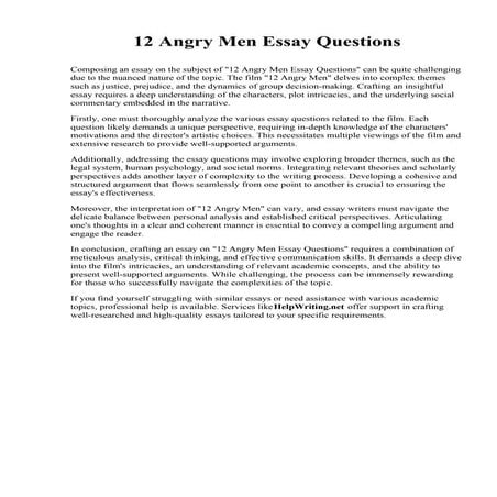 12 Angry Men Essay Questions.pdf