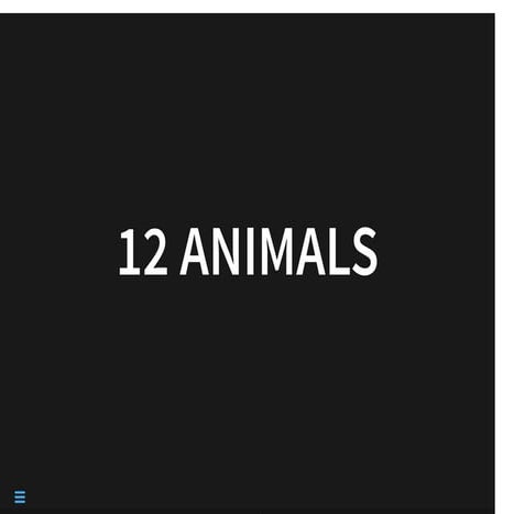12 animals | PPT