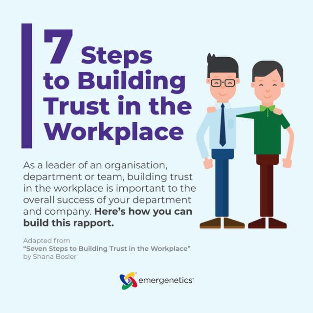 7 Steps to Building Trust in the Workplace | PDF