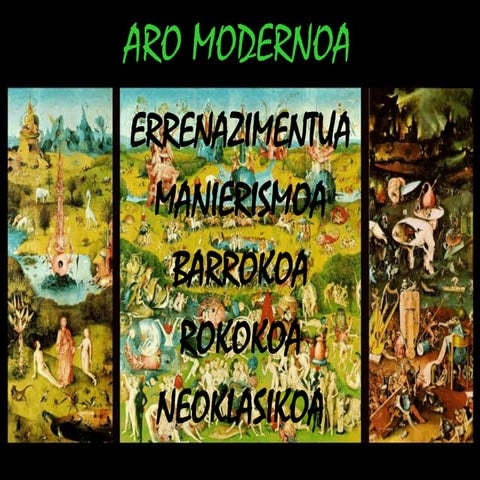12 ARO MODERNOA - ERRENAZIMENTUA | PDF