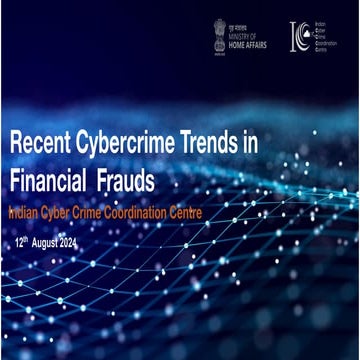 Recent Cybercrime Trends in Financial Frauds | PDF