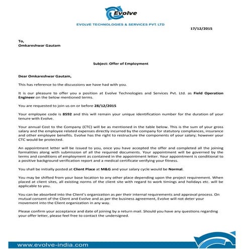 AB - Completion of Probationary Period Letter