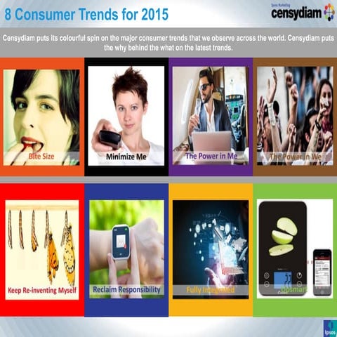Overview Censydiam Consumer Trends 2015 - 2 pager | PDF