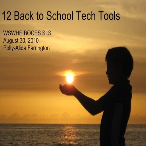 12 back to school tech tools | PPT | Technology & Computing