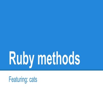 Ruby brownbag Yesware Oct 2014 | PPTX