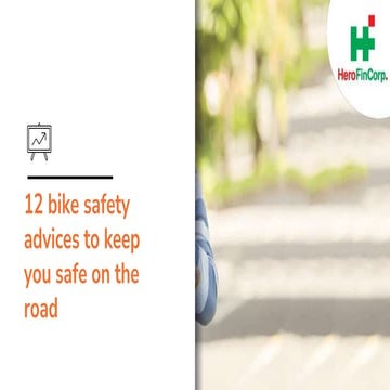12 bike safety advices to keep you safe on the road | PPT