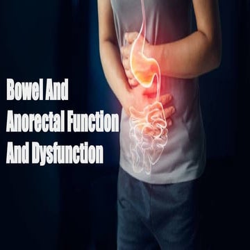 12 Bowel incontinence.pptx most common problem related to women health | PPTX