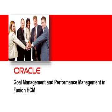 Fusion Goals and Performance Management | PPT | Free Download