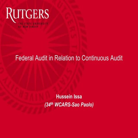 Auditing | PPTX