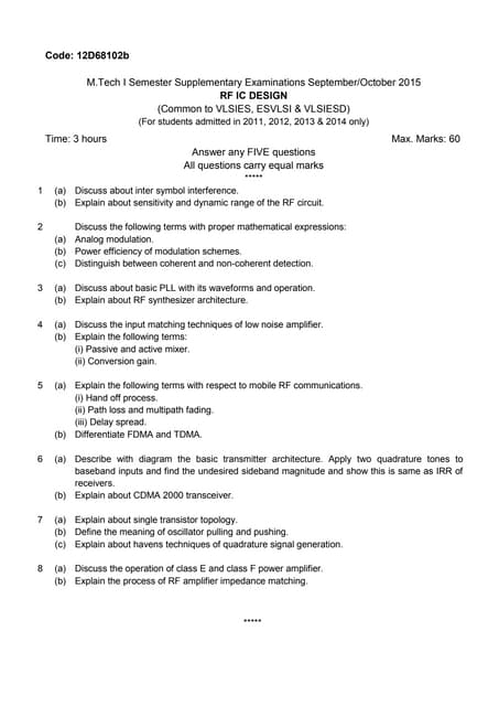 BITS QUESTIONS PAPERS | PDF