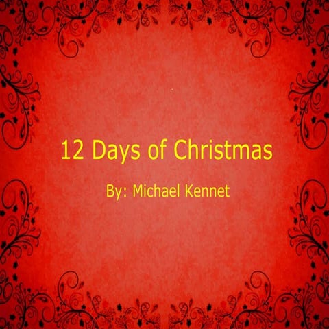 12 days christmas | PPT