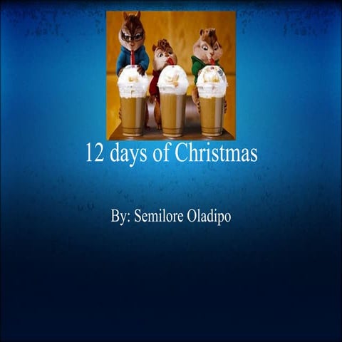 12 days of_christma | PPT