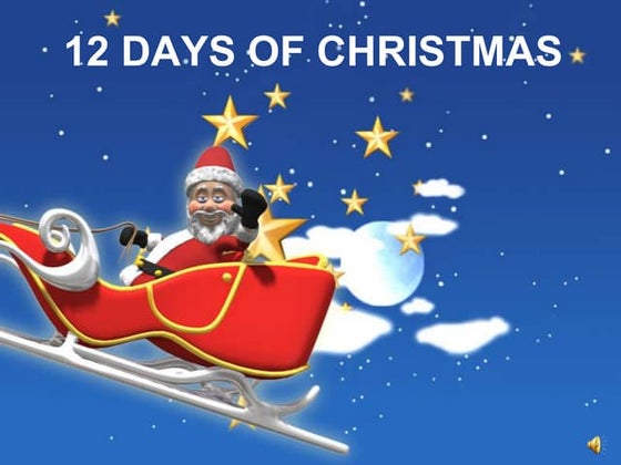 12 days of christmas | PPT