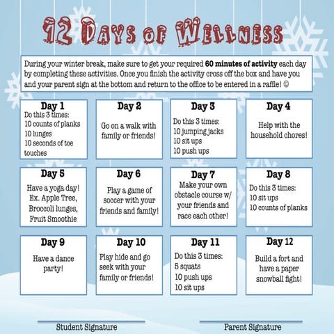 12 Days of Wellness | PDF