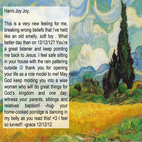 For Joy 12/12/12 | PPT | Christianity | Religion & Spirituality