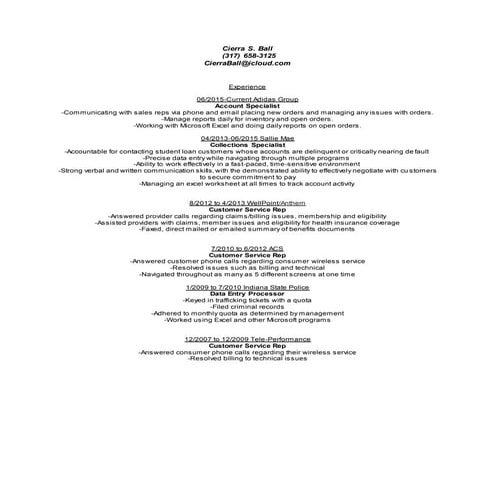 2016 Resume | DOCX