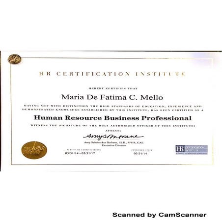 HRBP®certification | PDF