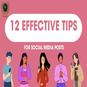 12 effective tips. for social media post | PPT | Free Download