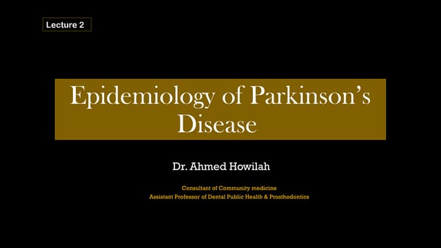 Parkinson's Disease | PPTX