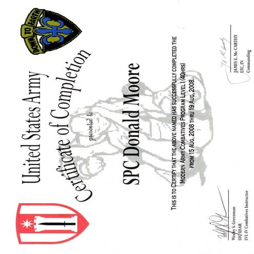 COT Combatives Level 1 | PDF