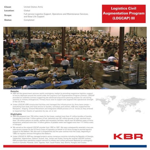 ProjectProfile_LOGCAPIII(1) | PDF