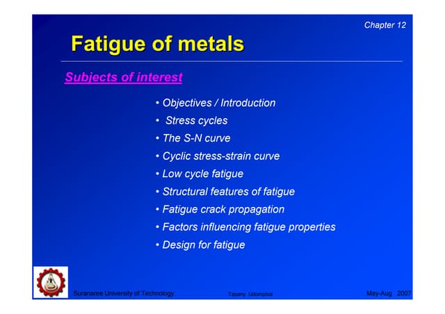 Fracture Mechanics & Failure Analysis: Griffith theory of brittle fracture | PPTX | Physics ...