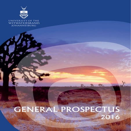 Wits Prospectus 2026 2016 General prospectus For wits - PrimaNYC.com