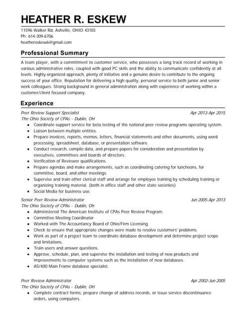 Char Potts Resume | PDF