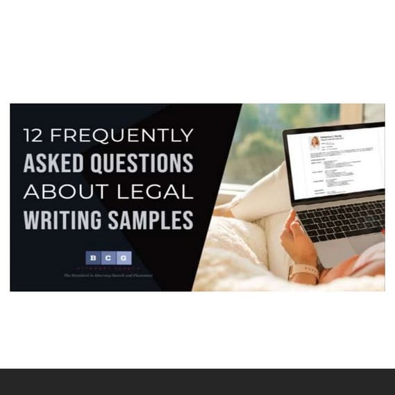 12 Frequently Asked Questions About Legal Writing Samples.pptx