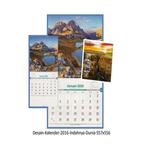 12 gambar indahnya dunia di kalender 2016 | PPT