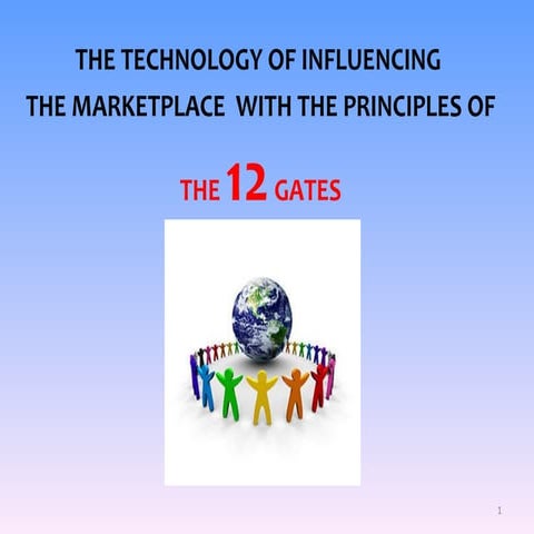12 gates of influence (nccf enugu state) | PPT