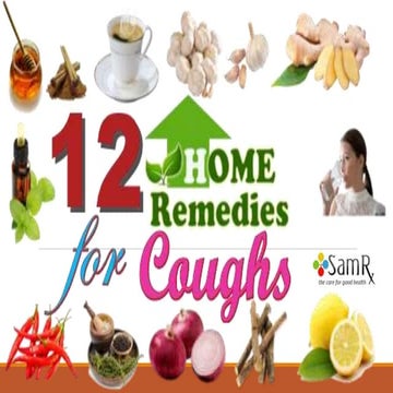 12 home remedies for coughs | PPTX