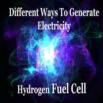 Hydrogen Fuel Cell | PPTX