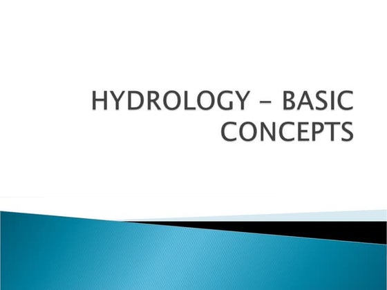 Unit hydrograph | PPTX | Weather | Science