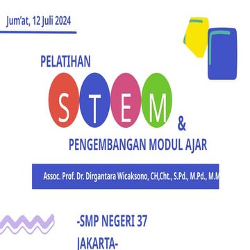 Pelatihan STEM dan Pengembangan Modul Ajar.pptx