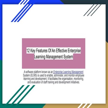 12 Key Features Of An Effective Enterprise Learning Management System.pdf