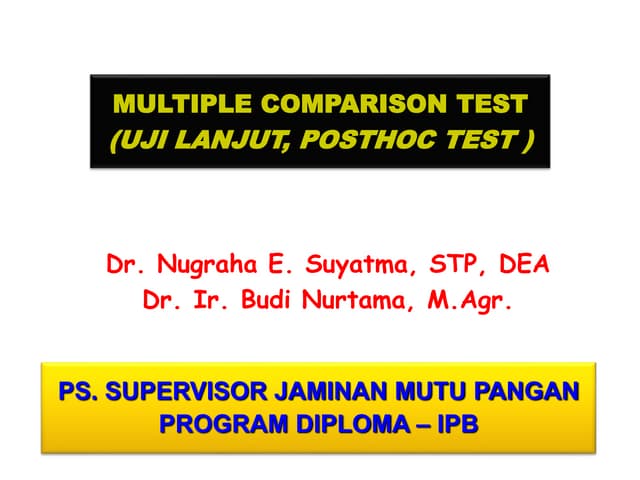 Uji BNT | PPT