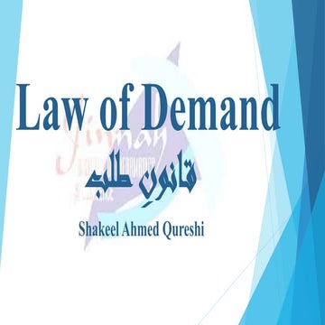Law of demand | PPT
