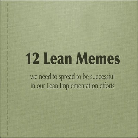 12 Lean Memes | PDF
