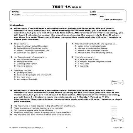 12 Legacy B1_1 Test 1A.doc