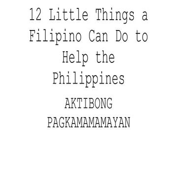 AMBISYON NATIN 2040 - PHILIPPINES' VISION | PDF