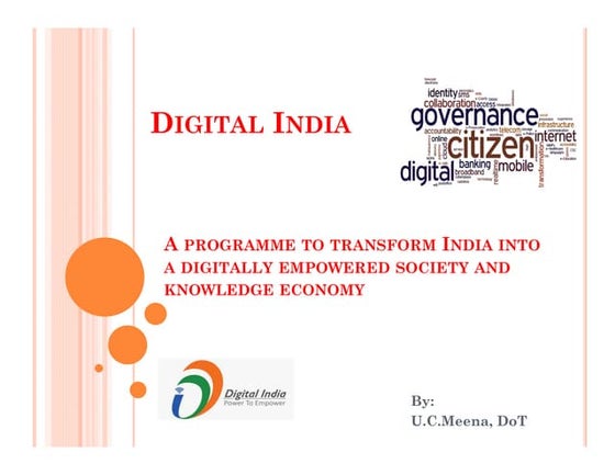 CBSE economics Project class 12 Digital India | PDF